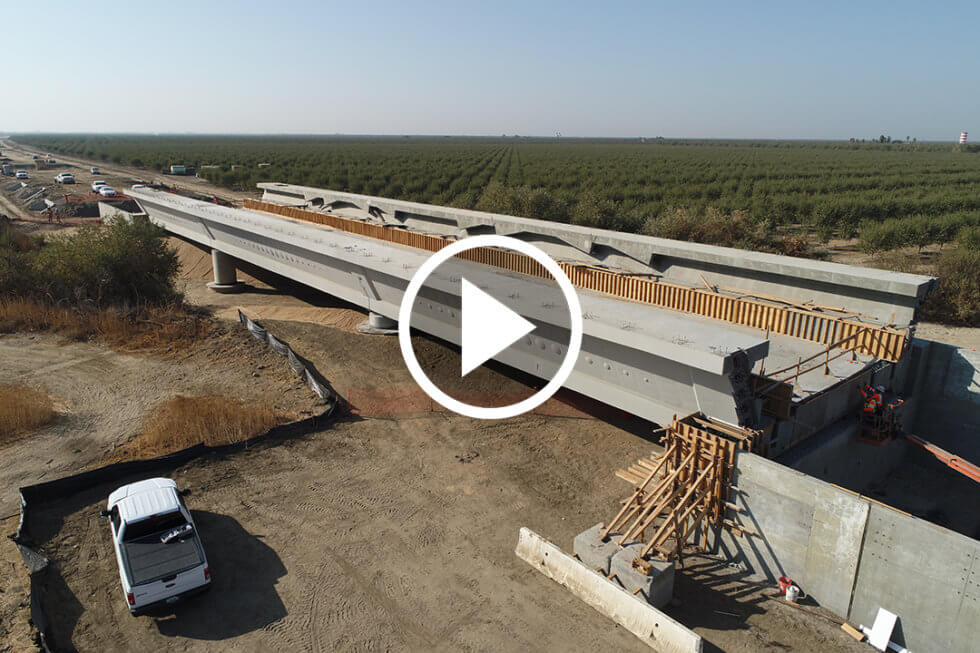 NEWS RELEASE: First High-Speed Rail Structure in Kern County Completed ...